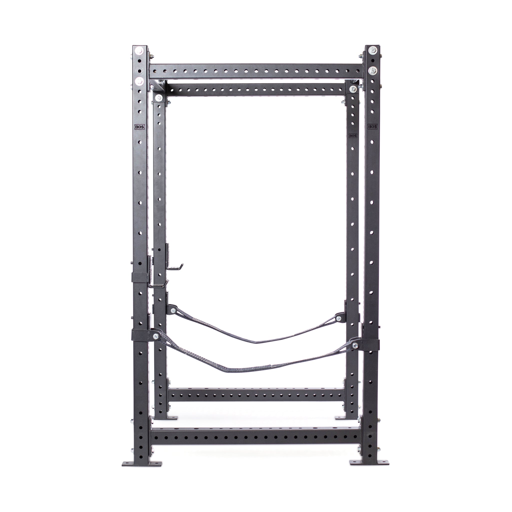 Hydra Flat Foot Power Rack | Custom 3"x3", ⅝" hole Heavy-Duty Gym Rack ...